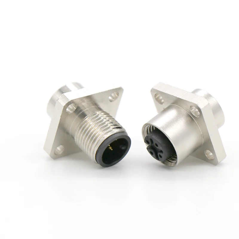 Binder Circular Waterproof M5 M8 M12 Sensor Connector 3 4 5 6 8 12 17 ...