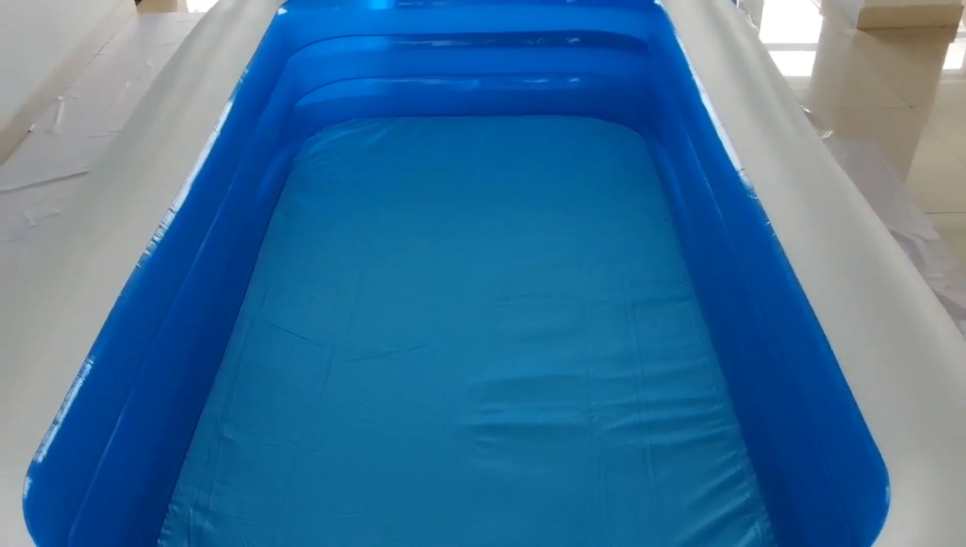 Giant Plastic Inflatable Rectangular Swimming Pools For Family - Buy ...