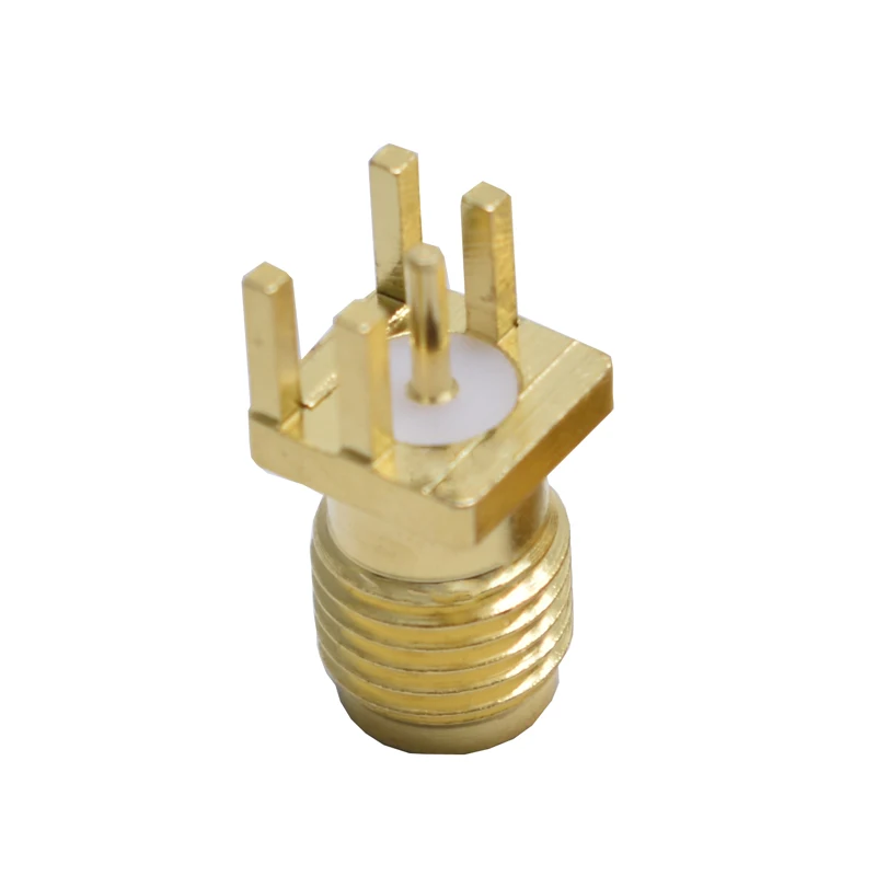Offset Foot Sma-ke (sma-khd) 1.6mm Socket Sma-welded Pcb Board Mounting ...