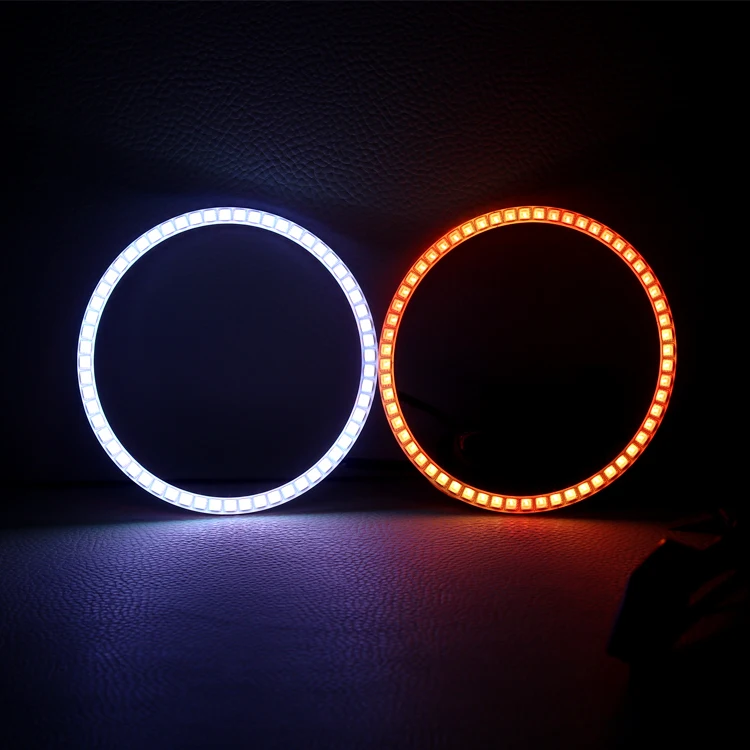 LED Light Ring RGB 180mm Halo Ring Angel Eyes for Headlamps