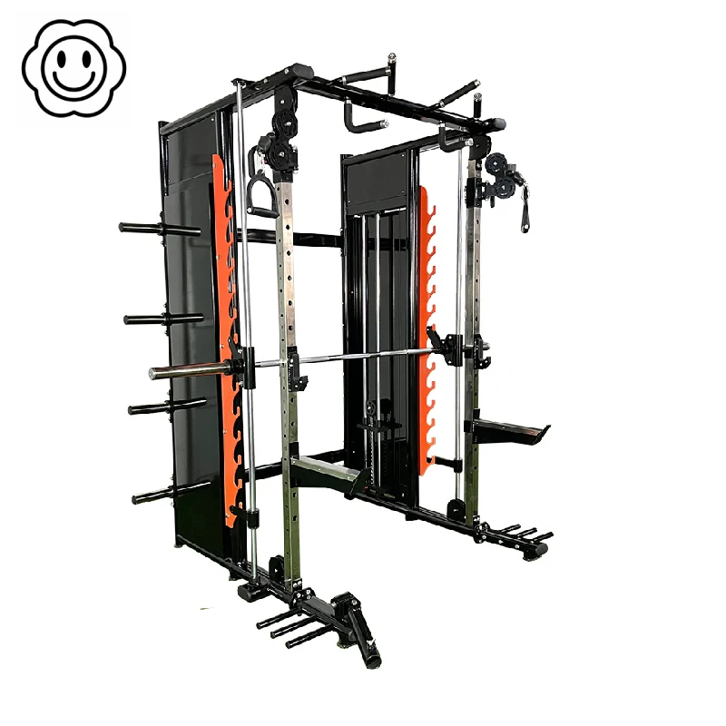 Commercial Smith Machine Gantry Integrated Trainer Multi-functional ...