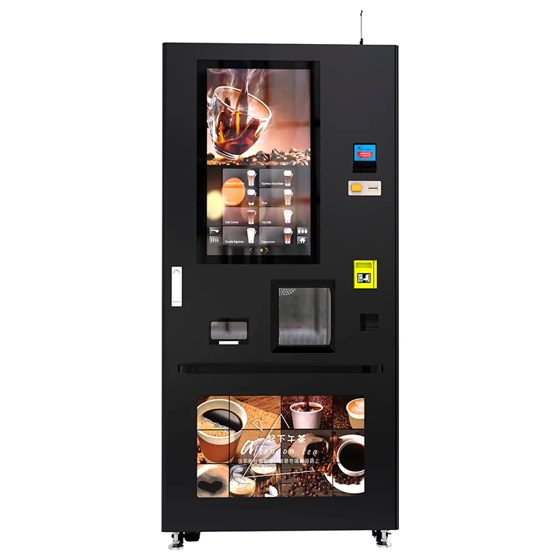 Professional Smart Touch Screen Coffee Vending Machine - Buy Espresso ...
