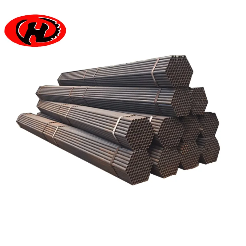 Round Steel Tube Mild Steel Pipe Circular Pipe for Construction ...