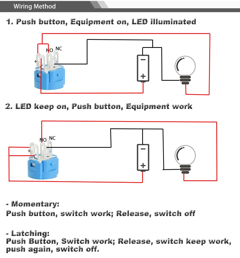 China Supplier 16mm Metal Waterproof Push Button Switch - Buy ...