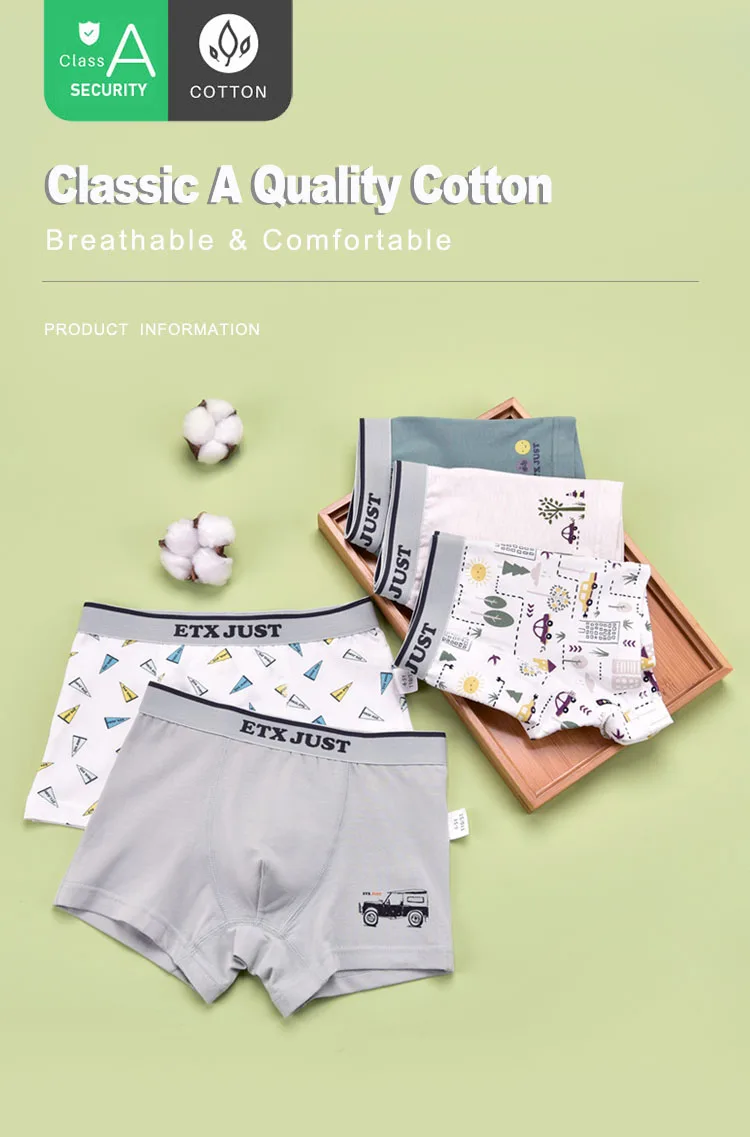 Wholesale Soft Kids Boxers Boys In Tight Underwear - Buy Teen Boys In ...