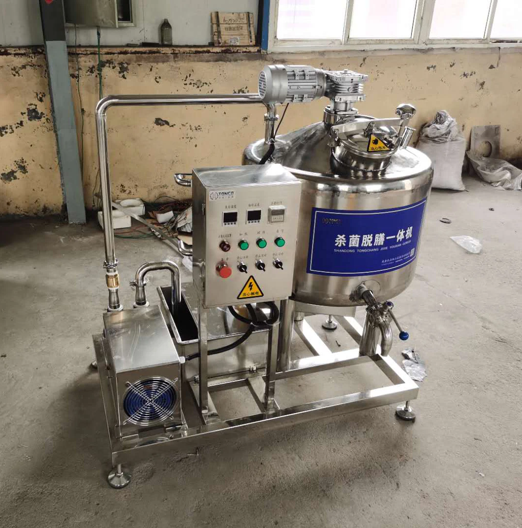 Mini 1000 Liter Cow Milk Pasteurization Machine - High Efficiency