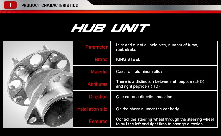 Auto Parts Wheel Hub Bearing for Suzuki Grand Vitara 43401-65D10