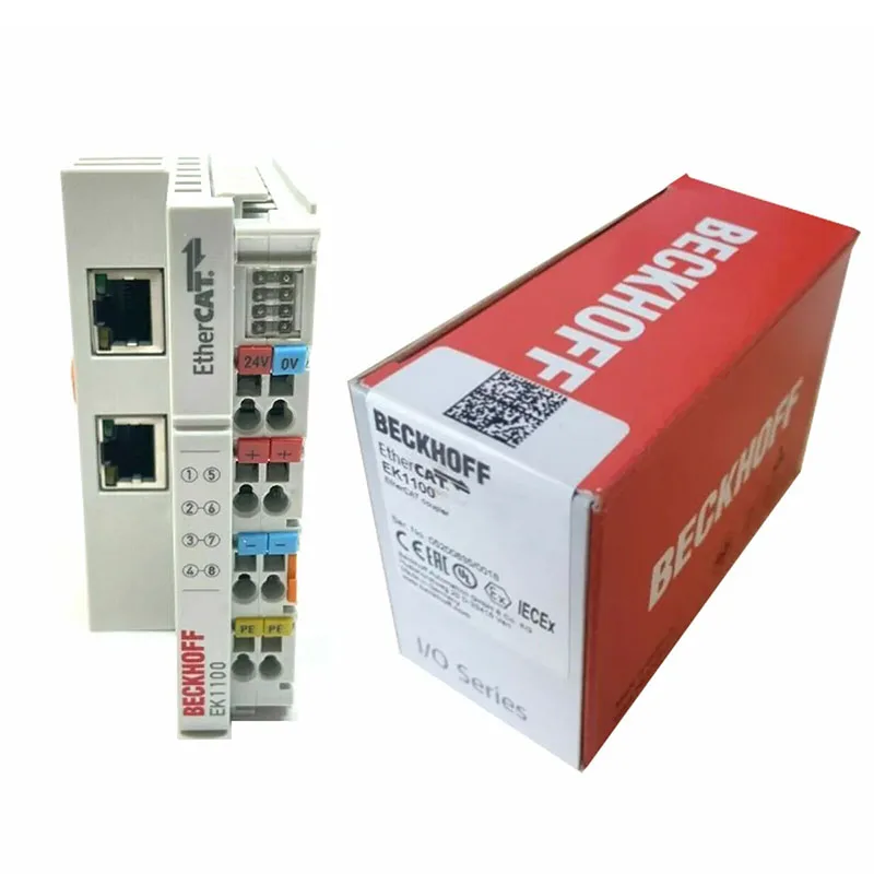 Beckhoff - Ek1100 Ethercat Coupler For Ebus Terminals,2 Rj45 Sockets ...