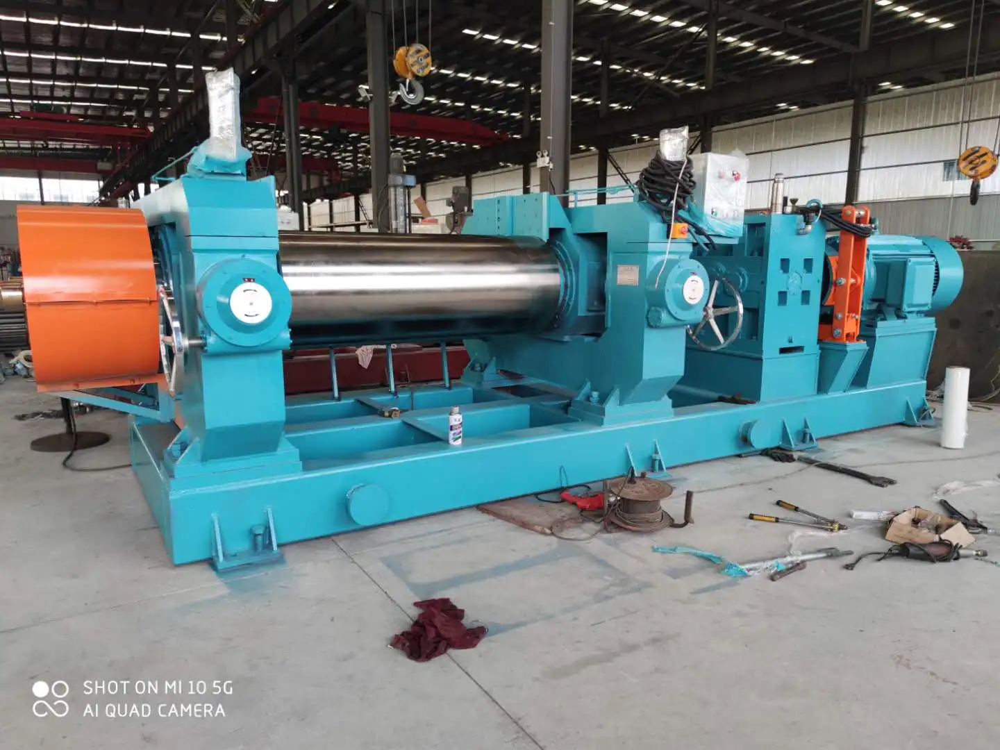 Two Rolls Rubber Open Mixing Mill /rubber Banbury Open Mixing Mill ...