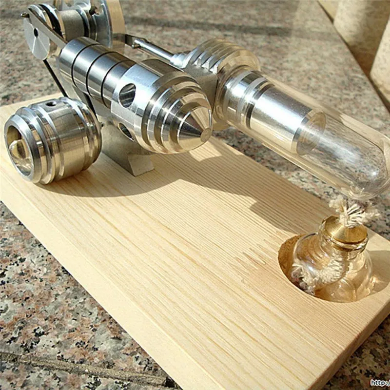 Mini Stirling Engine Diy Creative Motor Model Educational Heat Steam ...