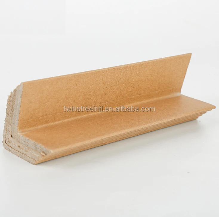 Brown Corrugated Cardboard Angles Edge Boards Kraft Paper Pallet Edge ...