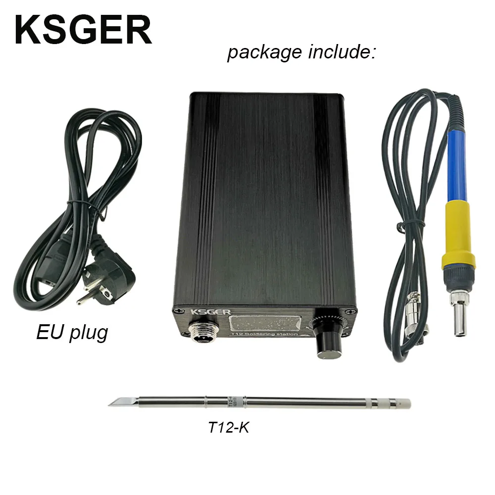 Ksger T12 Soldering Station Stm32 Digital Aluminum Alloy Diy Electric ...