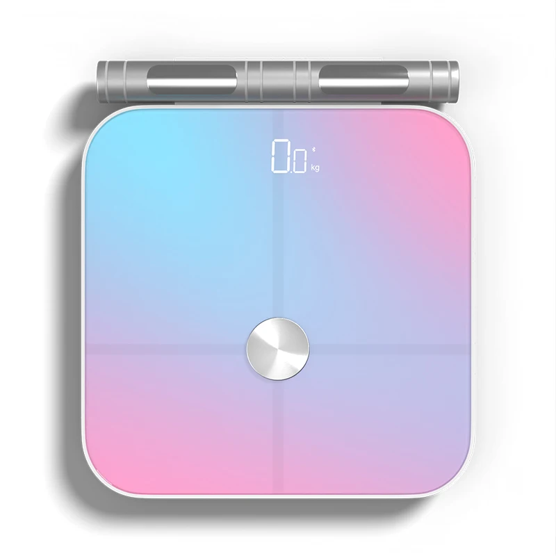 8 Electrodes Smart Full Body 3d Weight Fat Analysis Weighing Scale With ...