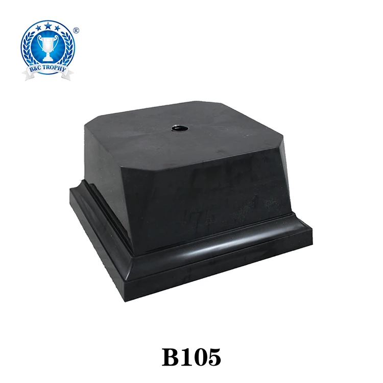 Wholesale Black Trophy Bases - Perfect for Sports Awards