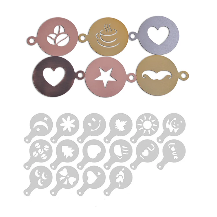 Stainless Steel Coffee Decorating Tool Coffee Latte Art Tool Cappuccino ...