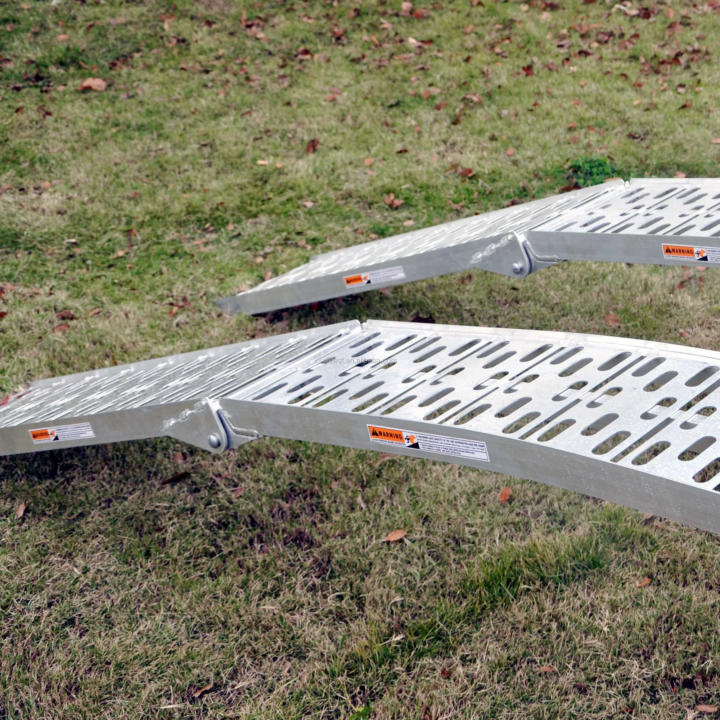 Aluminum Foldable Loading Ramp Foldable Atv Trailer Ar340mf07b10 - Buy ...