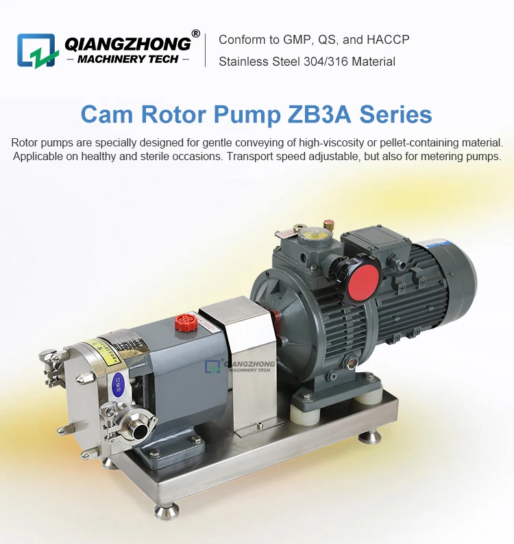 Stainless Steel Tomato Paste Pump - High Viscosity Solutions