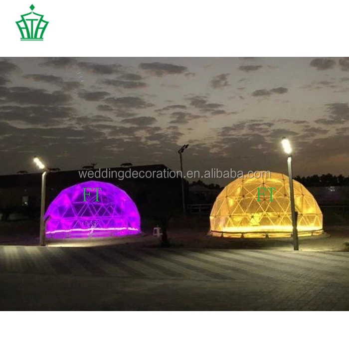 4m Igloo Geodesic Restaurant - Clear Transparent Dome Tent