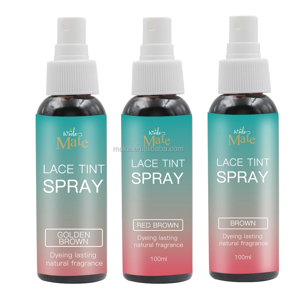 100ml Lace Tint Spray For Lace Wigs And Lace Tinting Spray With Private ...
