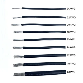 3f Ul1015 Pvc Insulated Flexible Electric Electrical Copper Wire Cable Awm Style 1015 Wire Vw-1 ...