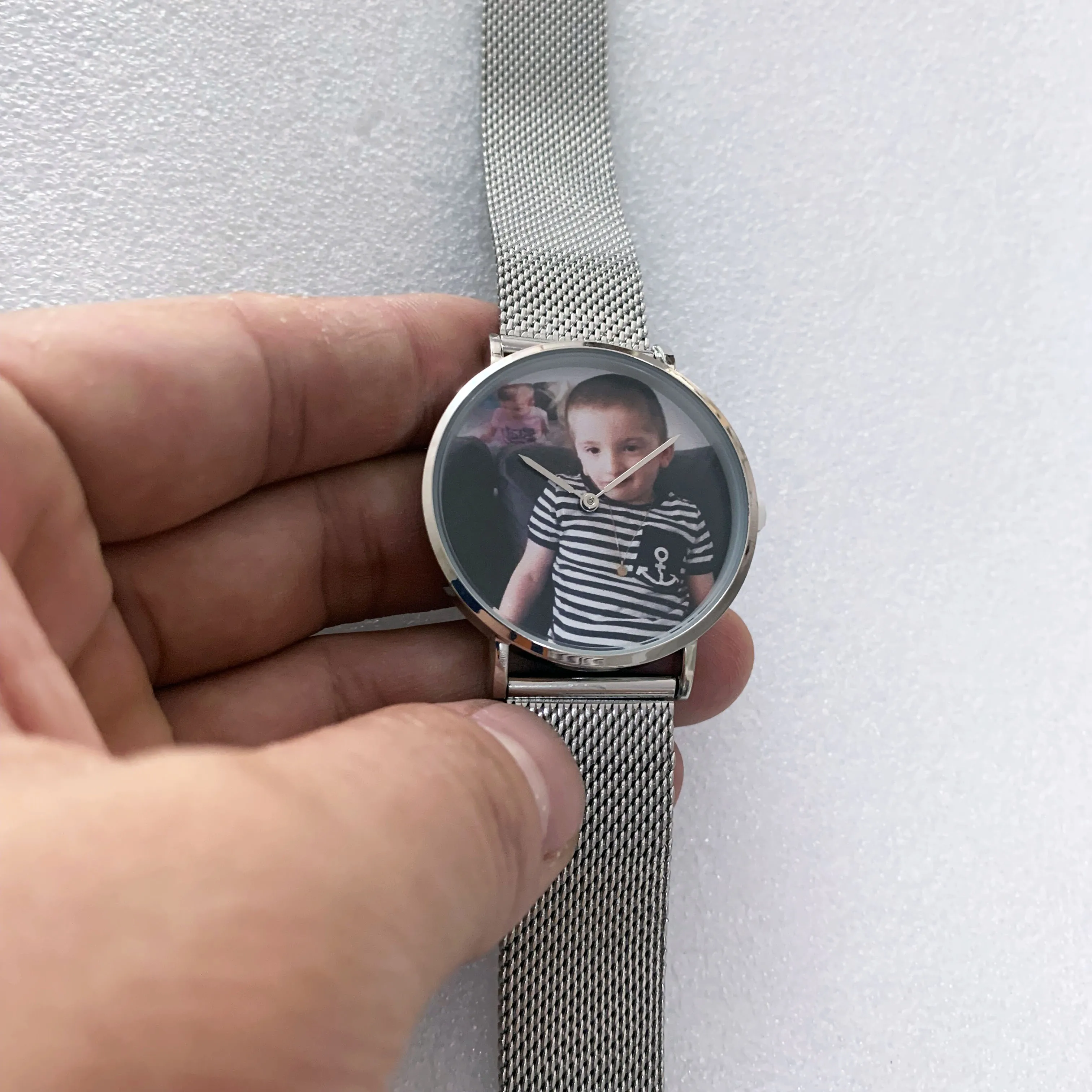 Personalized Photo Watches Drop Shipping Custom Dial Printing Watch ...