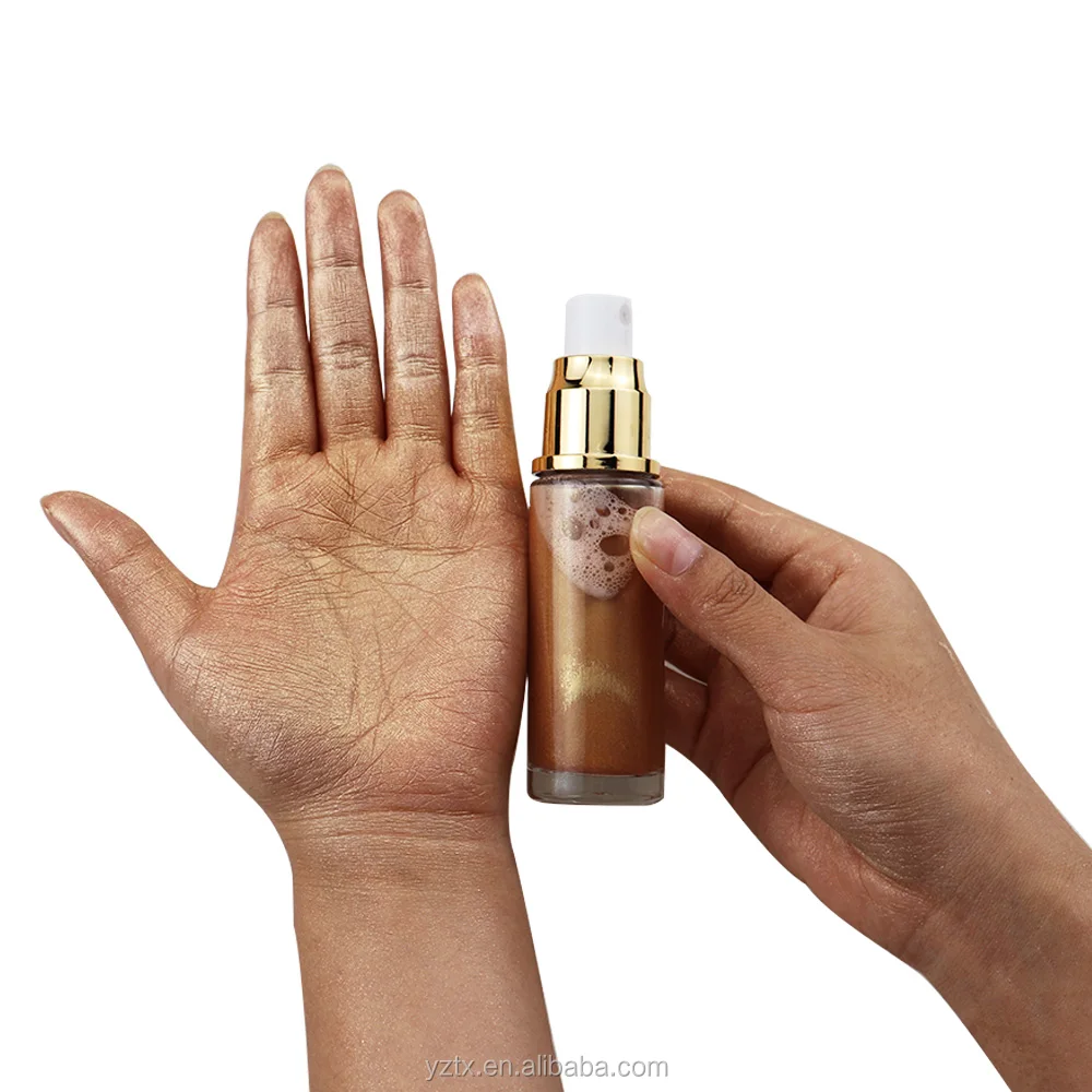 Long-Lasting Waterproof Mineral Liquid Highlighter Spray Glitter Makeup ...