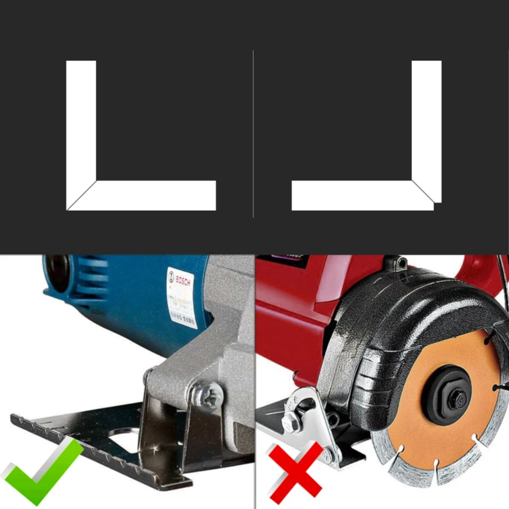 Ceramic Tile Chamfering Cutting Tool - 45 Degree Miter Saw