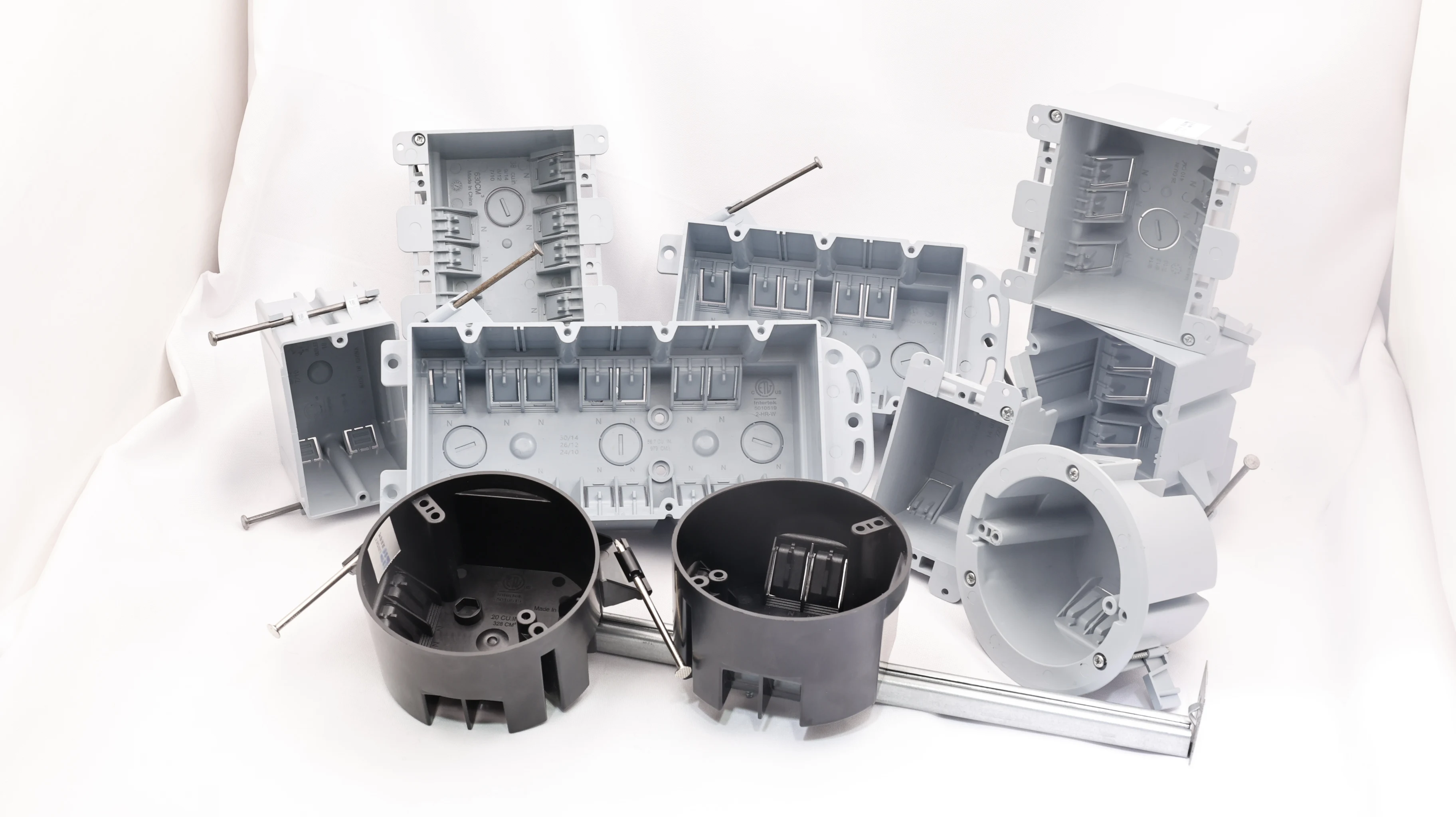 Shanghai Linsky Plastic Box Round Ceiling/Fixture Box With 14"-18" Bar ...