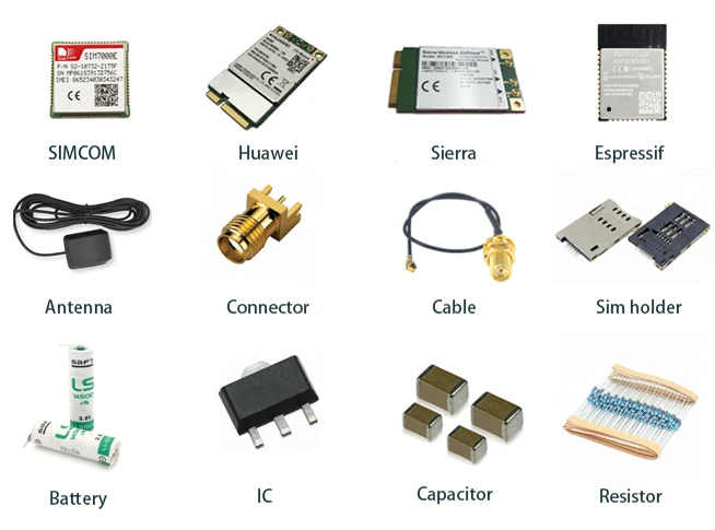 Simcom 2G GSM Module - Quad-Band GSM GPRS GNSS SMS