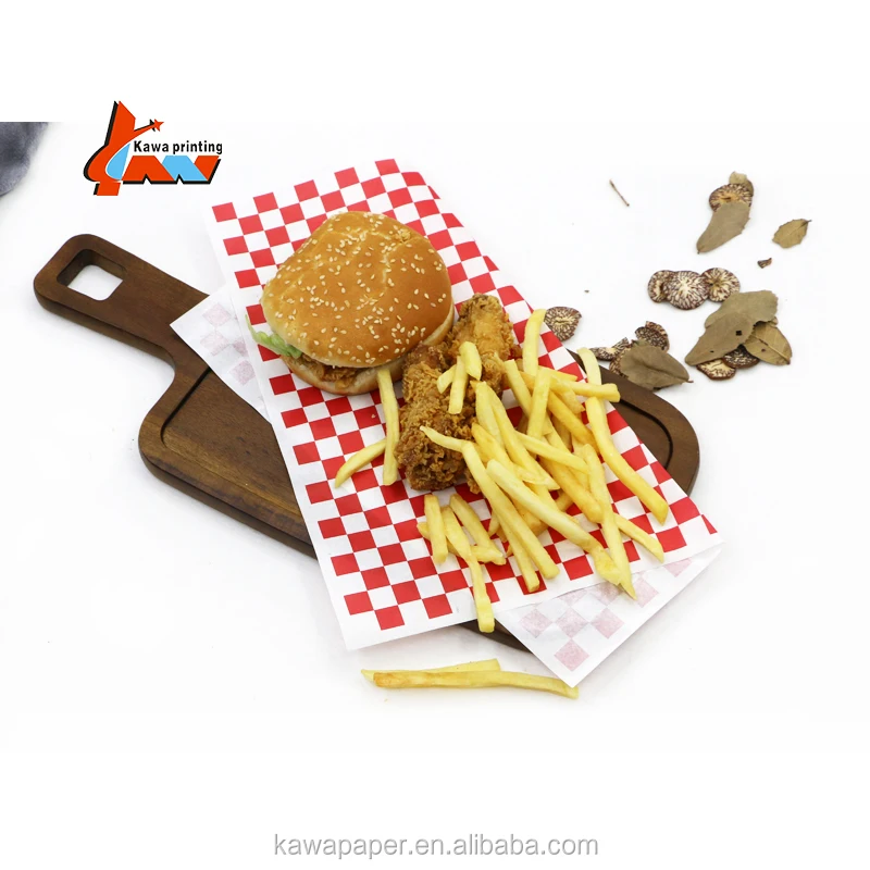 Custom Printed Food Wrapping Paper - Grease Proof & Durable