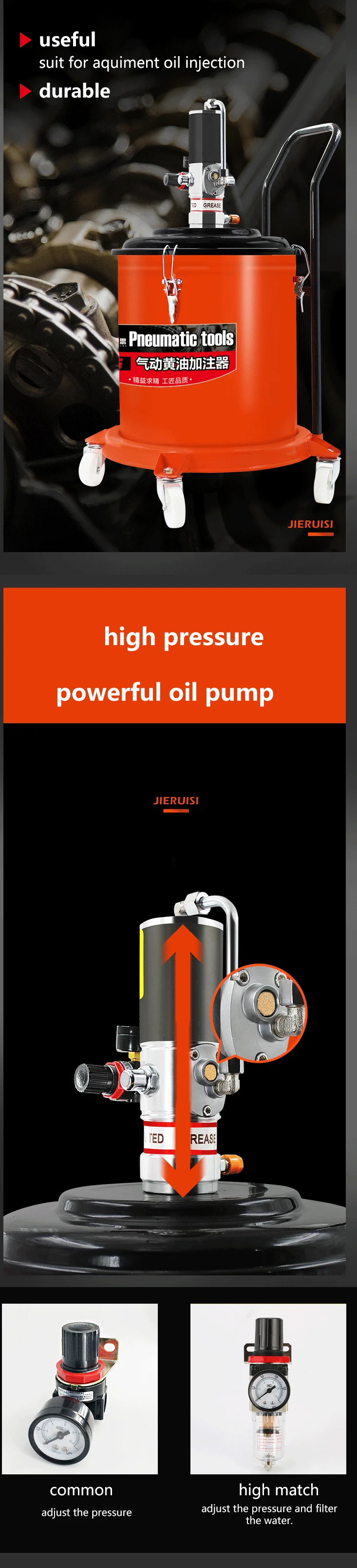 Grease Injector For Car Repair Air Grease Injector - Buy Grease ...