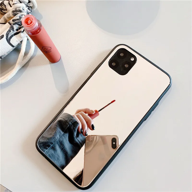 Luxury Full Mirror Silicone Case For Iphone 11,For Iphone 11 Pro Max ...