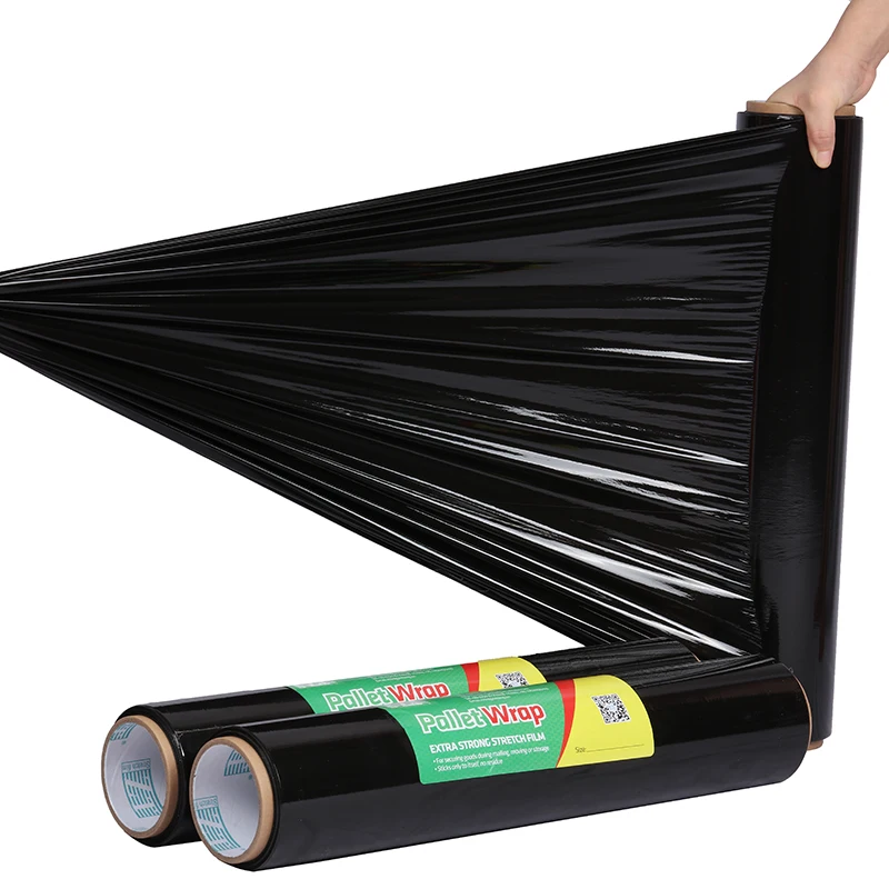 Black Stretch Film Wrap - Durable and Versatile Solutions