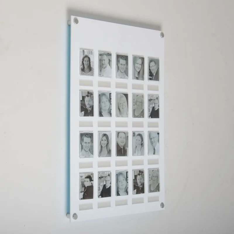 Customizable Wall Mounted Acrylic Photo Board - Yageli