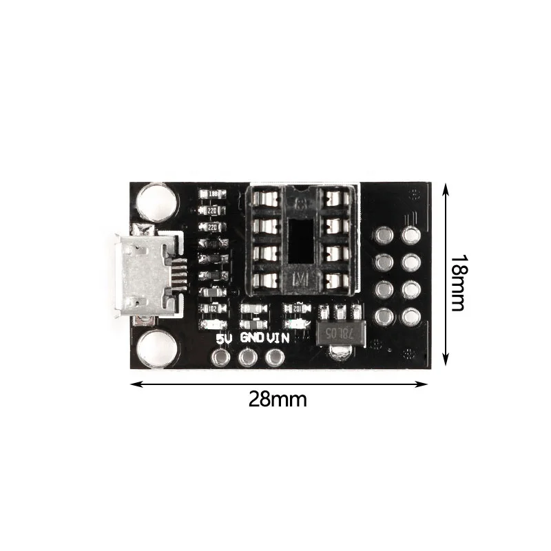 USB Attiny13a Attiny25attiny45attiny85 Development Board