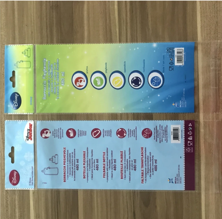 Customized Logo Printed Polybag with Header Card OPP Bags
