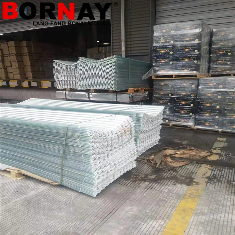 Langfang Bonai Roof Tiles Corrugated Fibreglass Reinforced Plastic ...