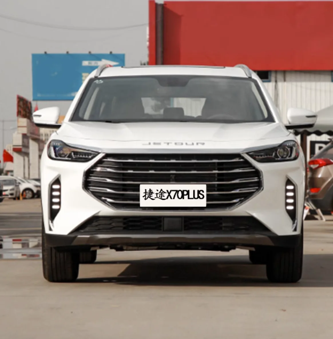 Front Bumper and Grille Assembly for Chery Jetour X70 PLUS