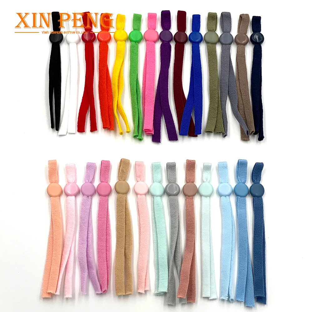 5mm Adjustable Elastic Band Adjustable Cord Elastic Ear Loop Adjuster ...