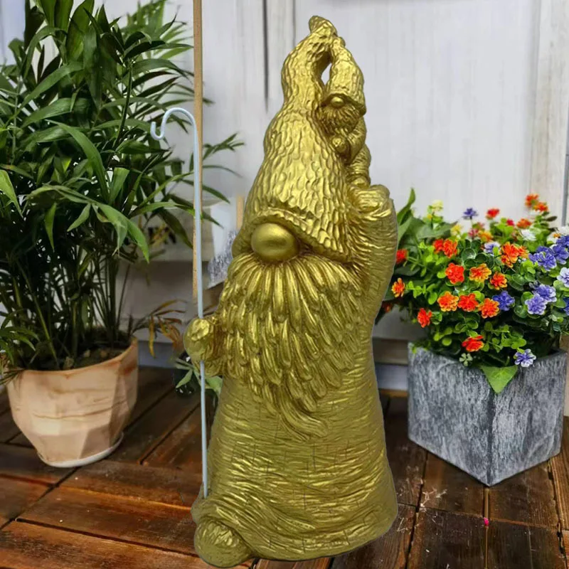 Gandalf Outdoor Garden Gnome Decorations Resin Crafts For Patio ...