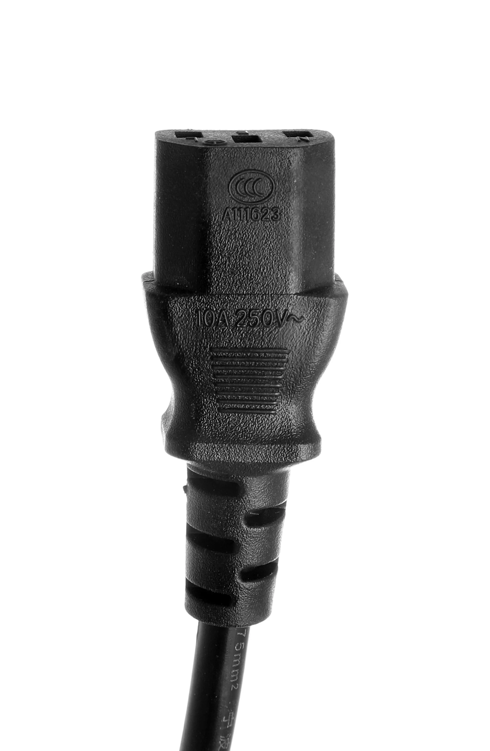 Factory 3pin Iec C13 South Africa And India Power Cord 3 Prong Pin ...