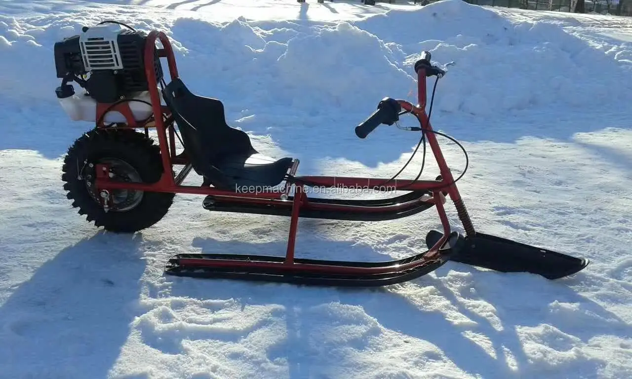 Direct Manufacture of Electric Tracked Snowmobile for Kids
