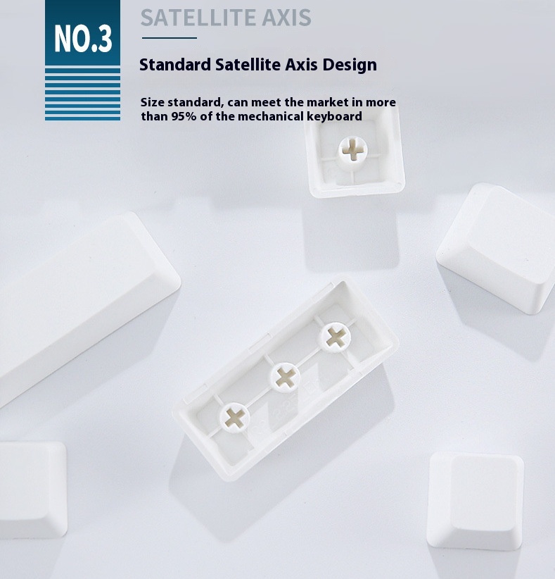 Custom PBT Blank Two-Color Injection Molding Keycap for DIY Thermal ...