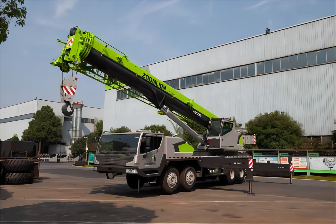 55ton Capacity Ztc550h5 Truck Crane U Shape Booms Five Sections - Buy ...