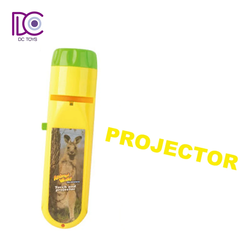 DC Animal World Torch and Projector for Kids - Educational Toy
