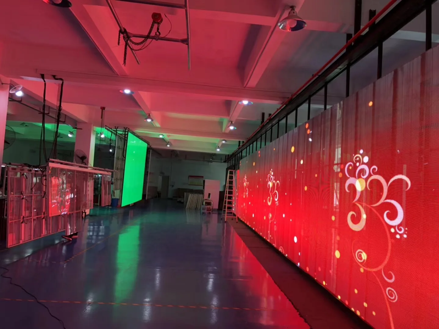 Programmable Adjustable Transparent Glass LED Poster Screen Display