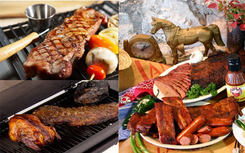 6 Inch Garden BBQ Barbecue Grill Hollow Blow Molding Wheel