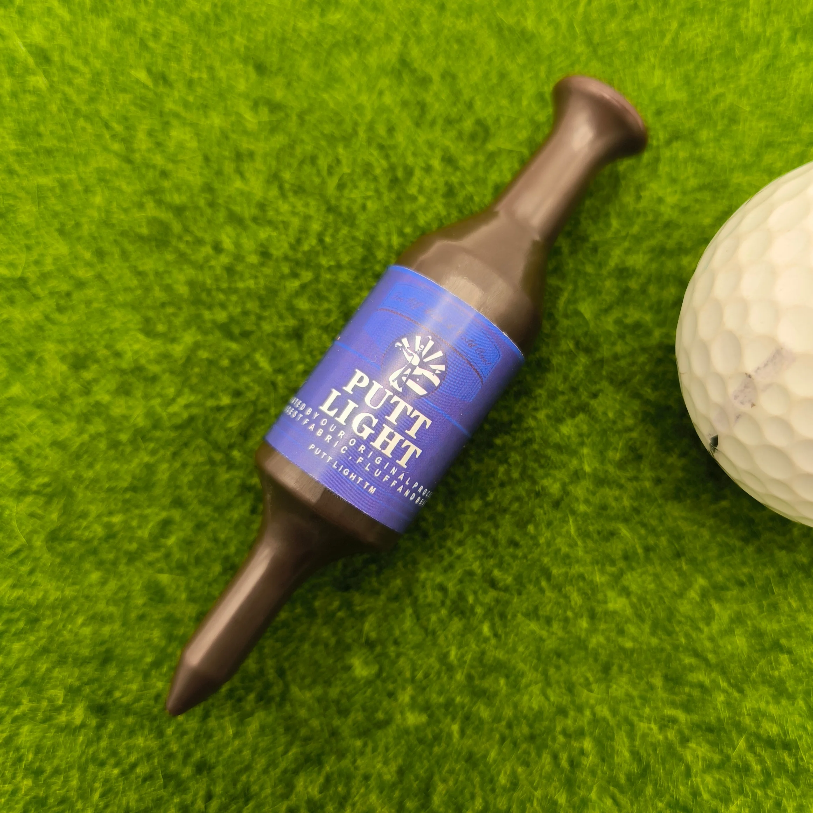 Factory Price Custom Logo Mini Beer Bottle Golf Tees Fashion Plastics ...
