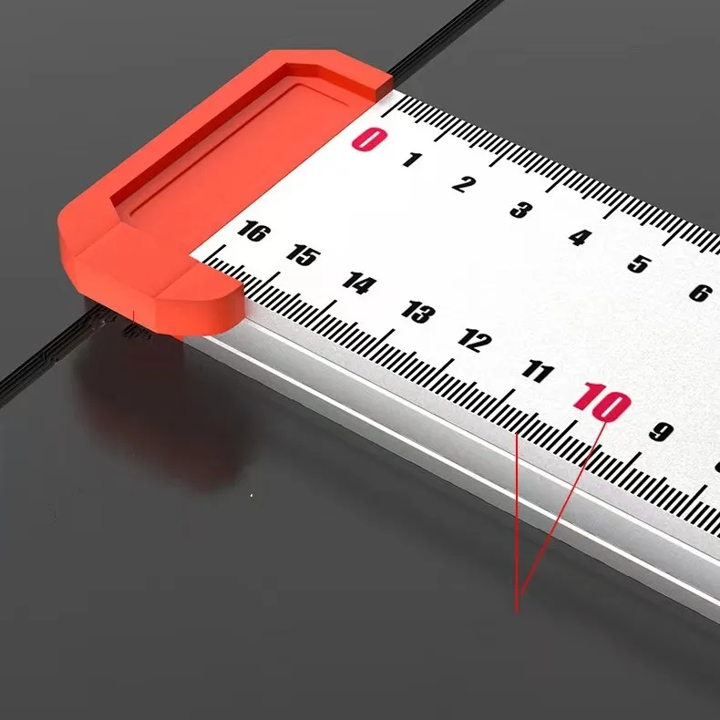 24 Inch T-Square Adjustable Measuring Tools - DIY Handtool Set