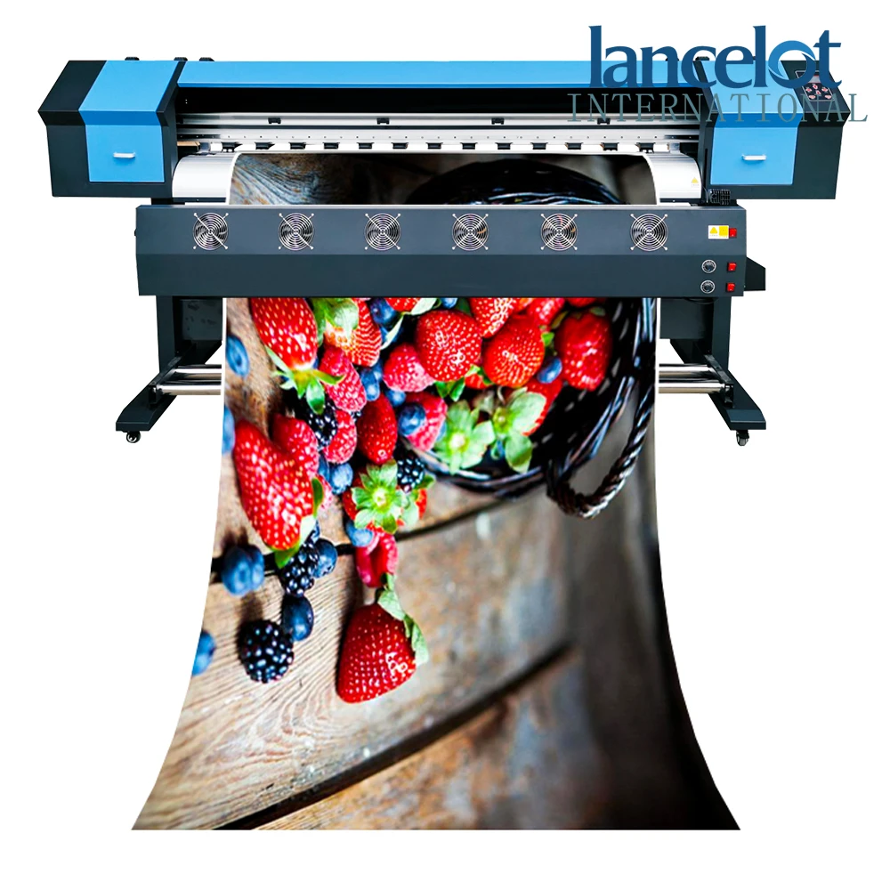 2023 Lancot Kleurstof Sublimatie Printer Voor Doek Hoed 1.6M 1.8M ...
